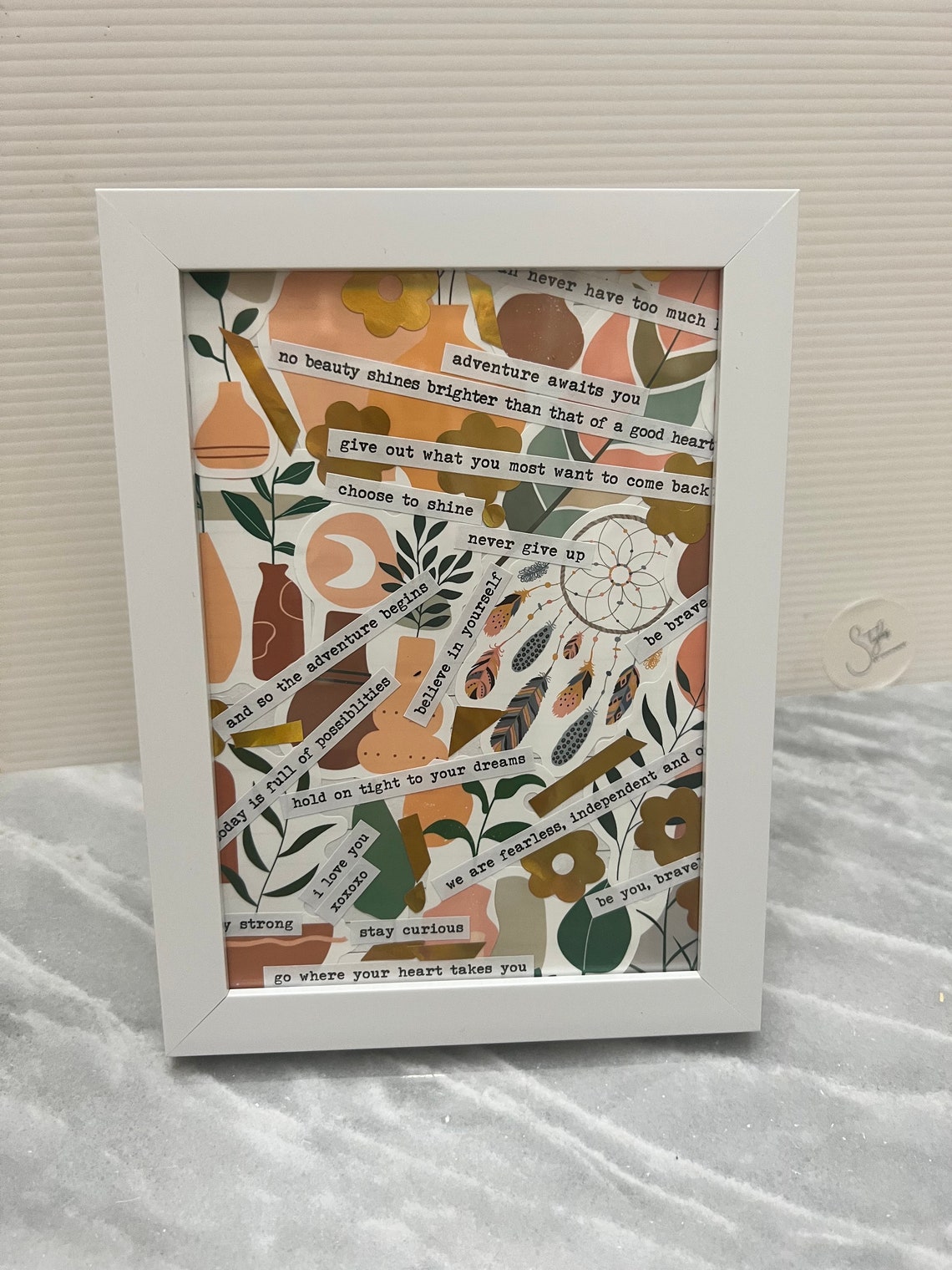Inspo Frames - “never Give Up” - Etsy