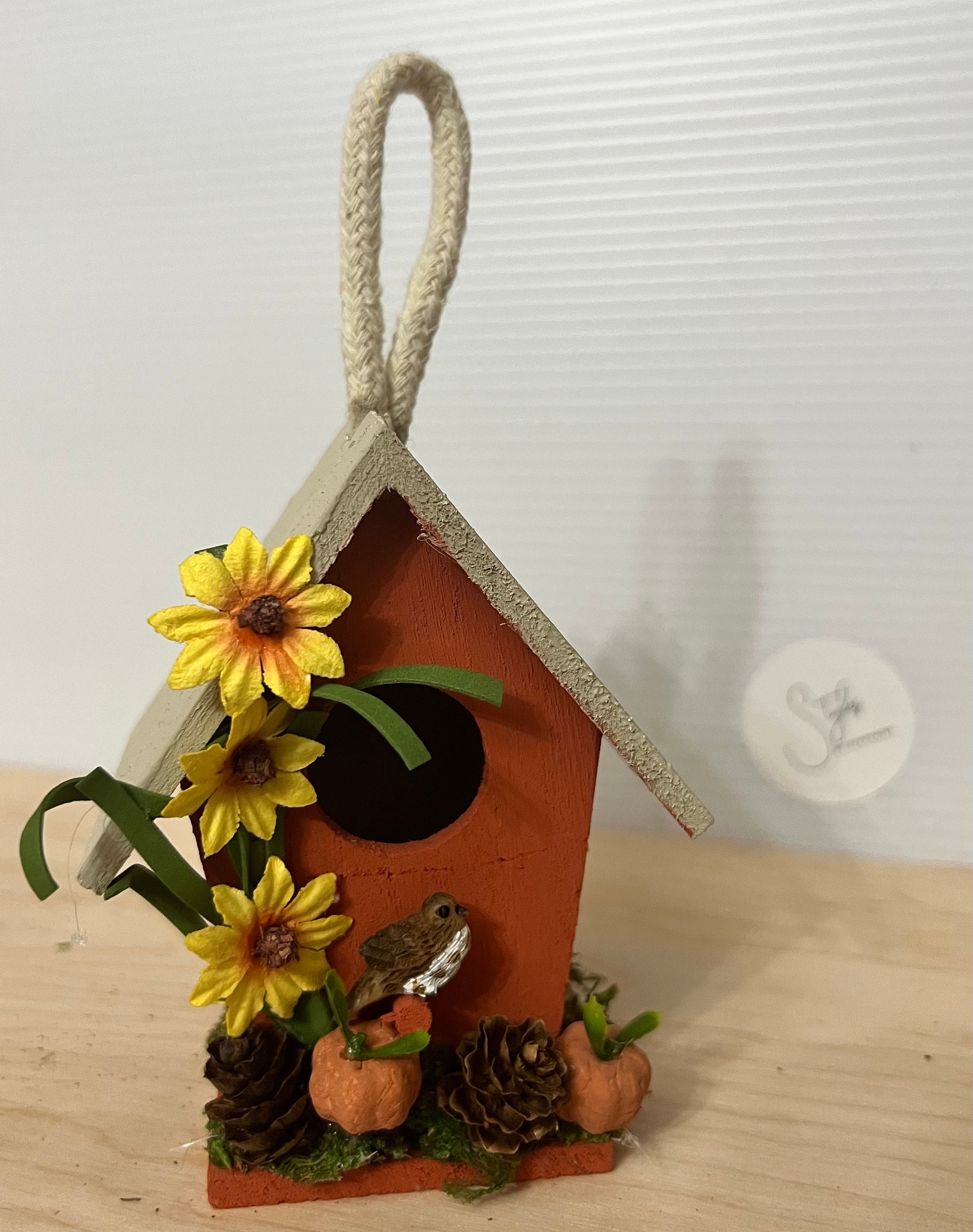 Decorative Birdhouse - “sunny Autumn” - Etsy