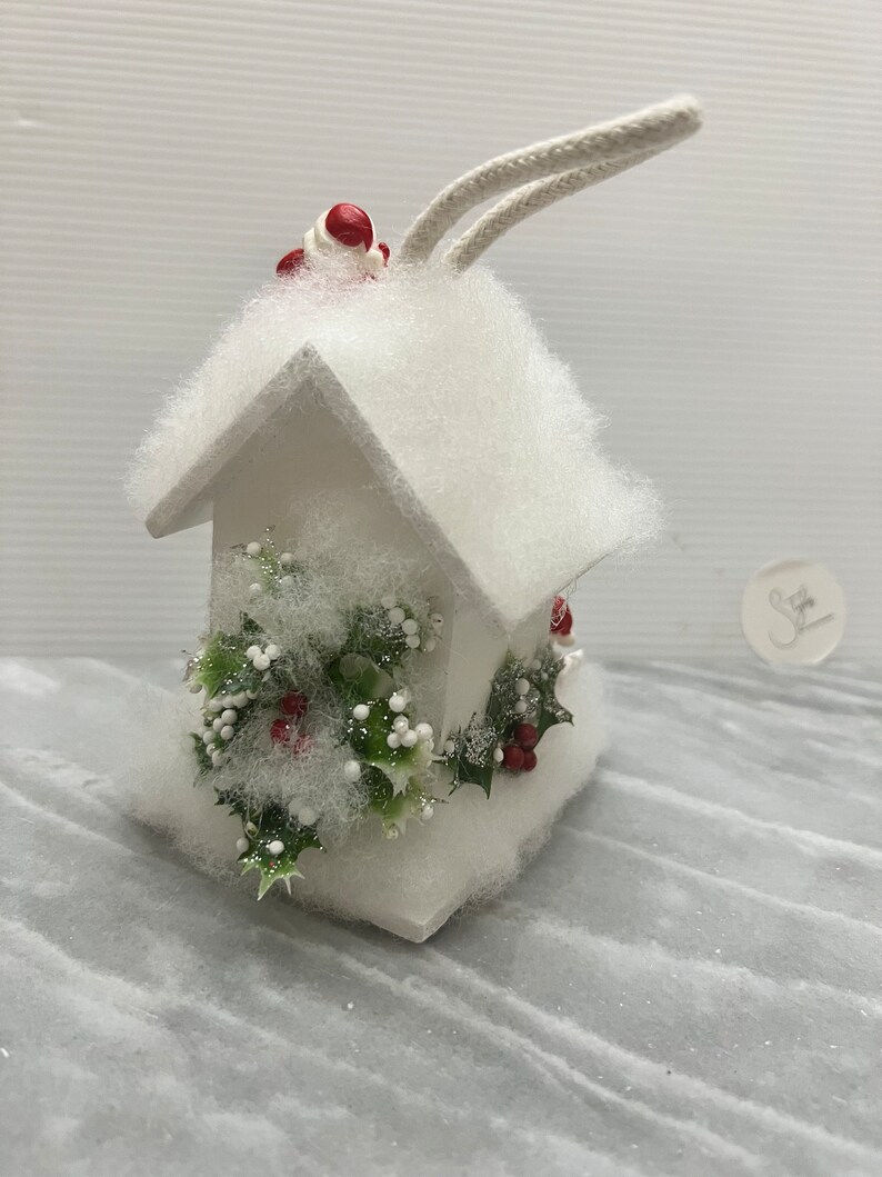 Decorative Birdhouse - “santa’s Cottage” - Etsy