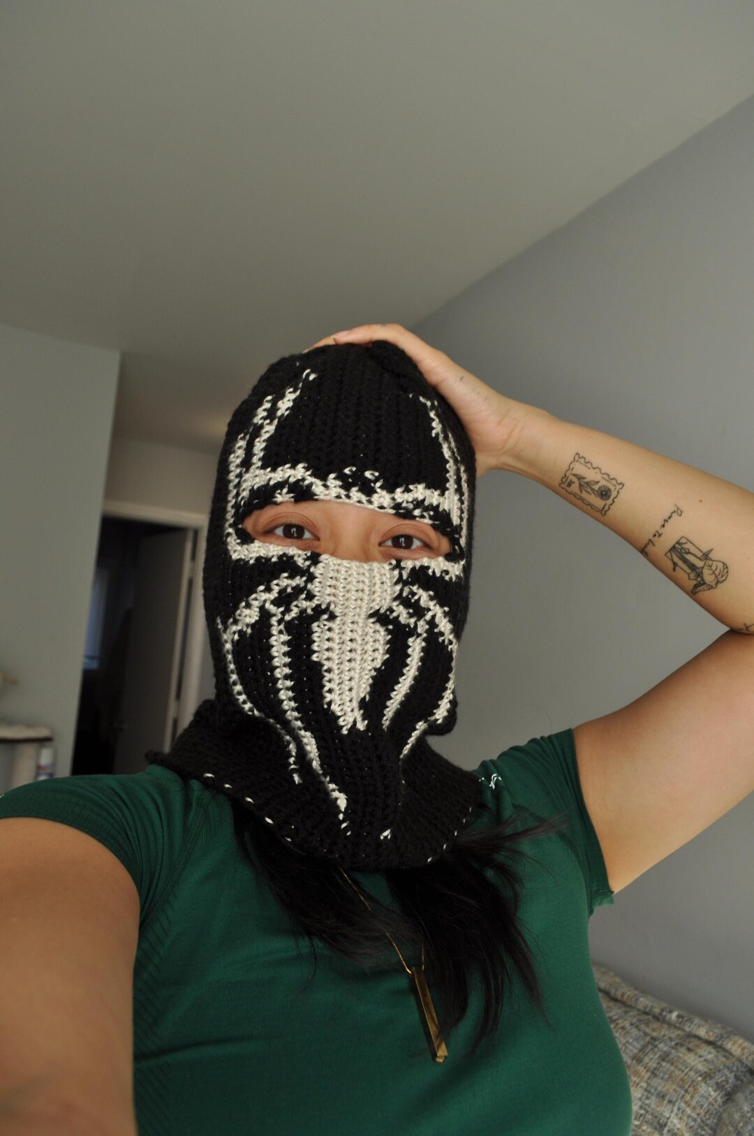 Handmade Crochet Skii Mask Beanie - Etsy