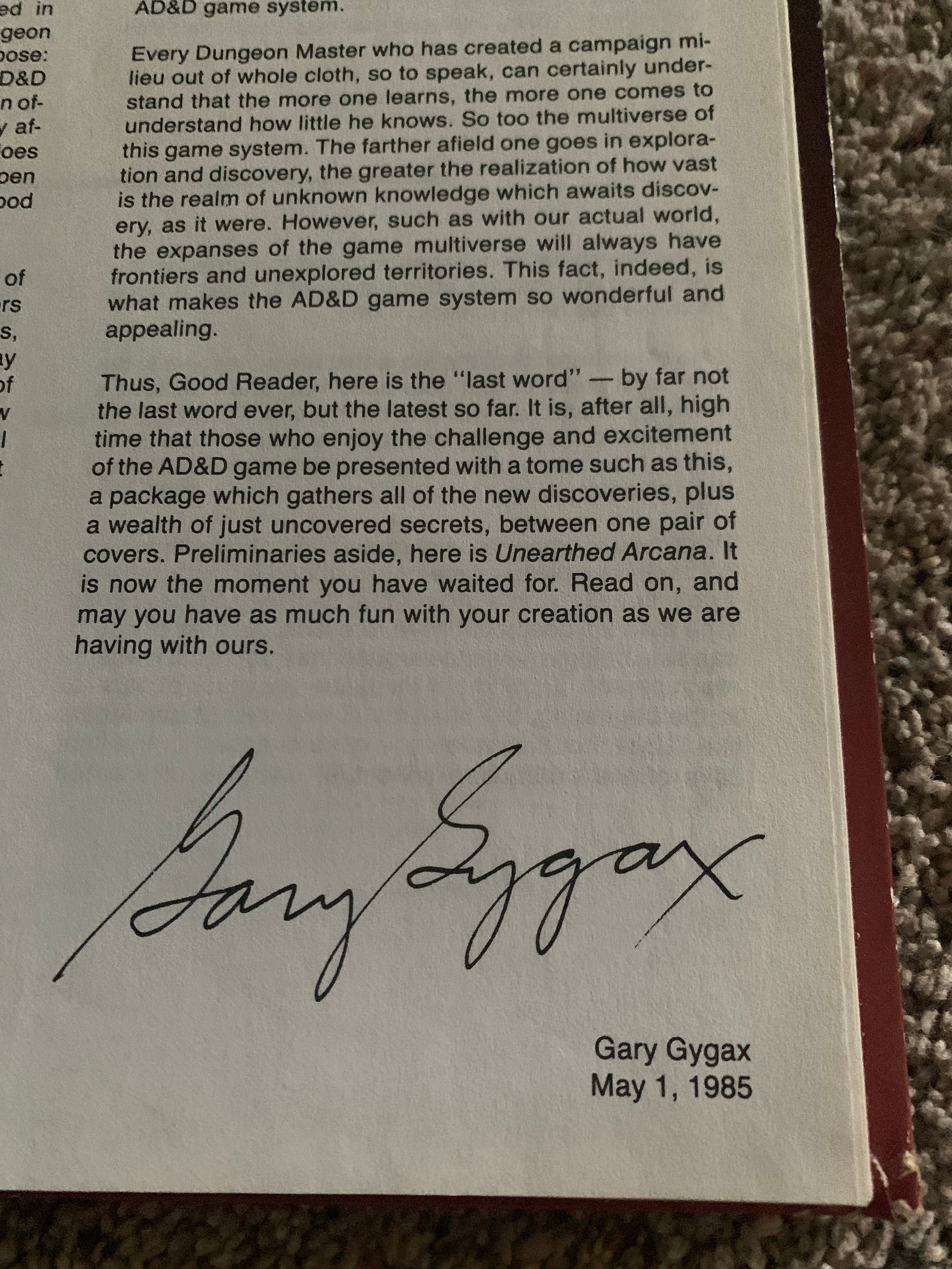 Official Advanced Dungeons & Dragons Unearthed Arcana Book - Etsy