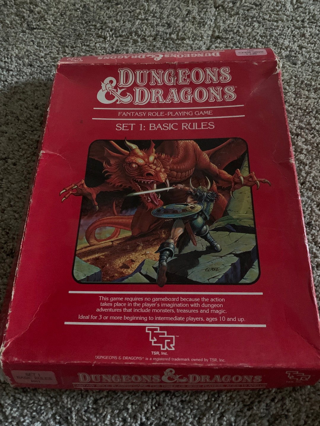 Dungeons & Dragons Set 1: Basic Rules - Etsy