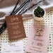 Earth Tones Simple Boho Wedding Invitation Template Bundle Minimalist ...