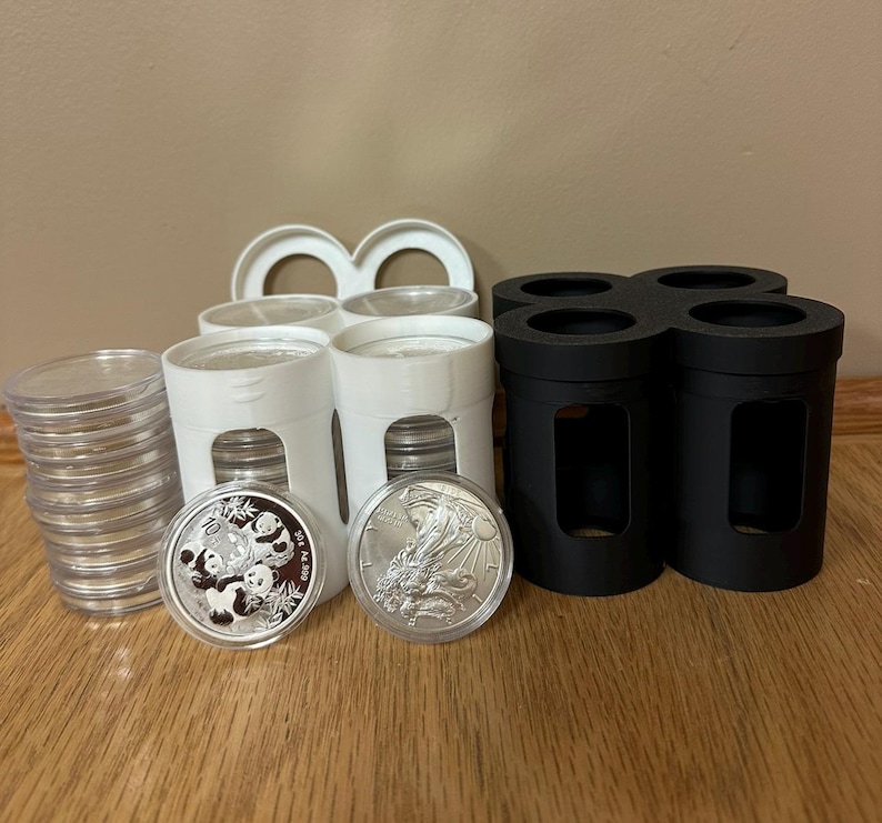 Silver Coin Organizer (up to 40 1oz Coins) - Etsy