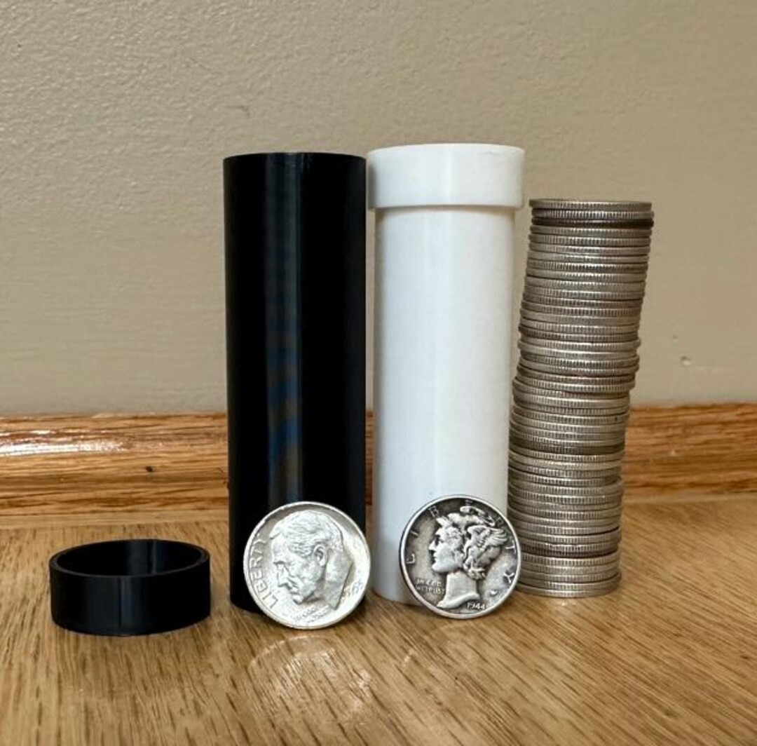 Dime Storage Tube (fits 50) - Etsy