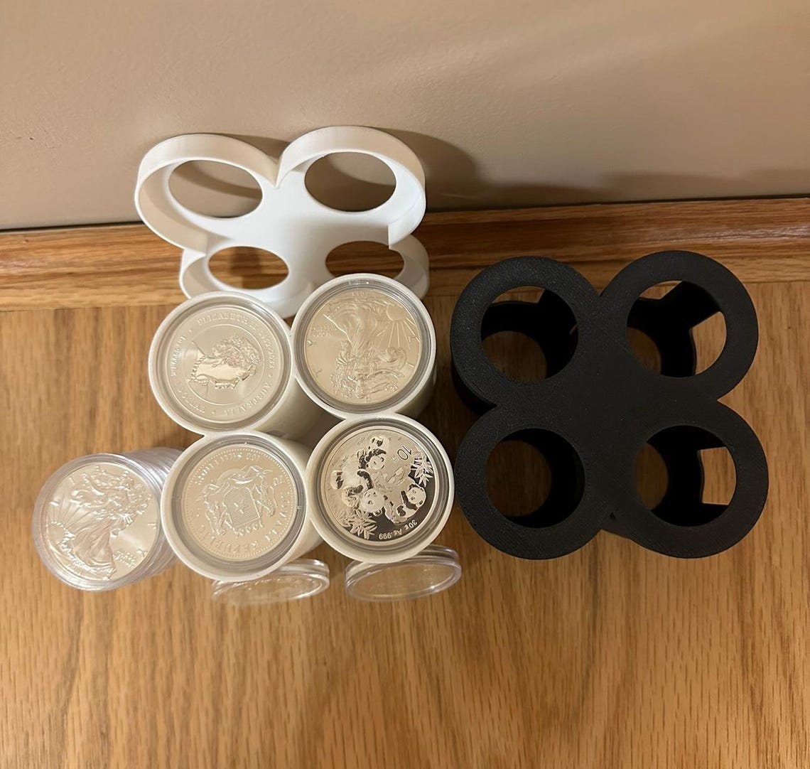 Silver Coin Organizer (up to 40 1oz Coins) - Etsy