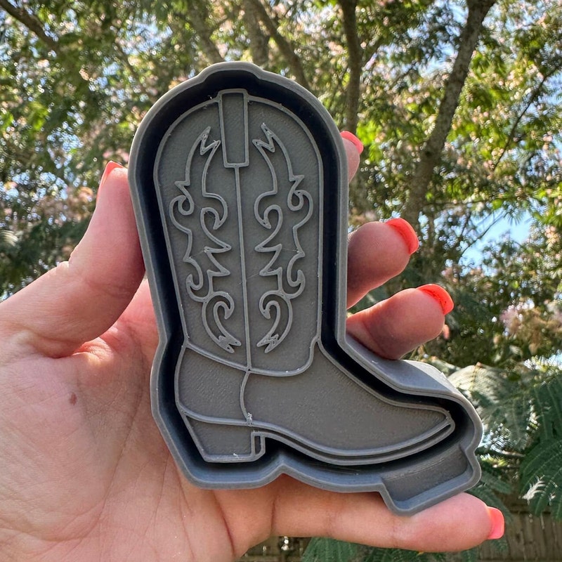 Cowboy Boot Mold - Etsy