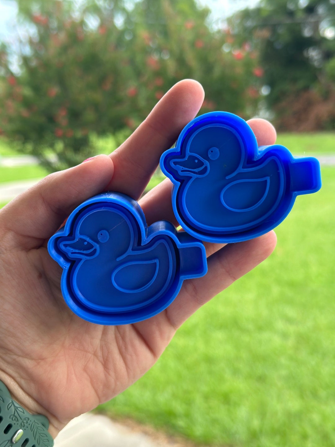 Freshie Mold, Rubber Duck Vent Clips Mold, Freshie Supplies, Silicone ...