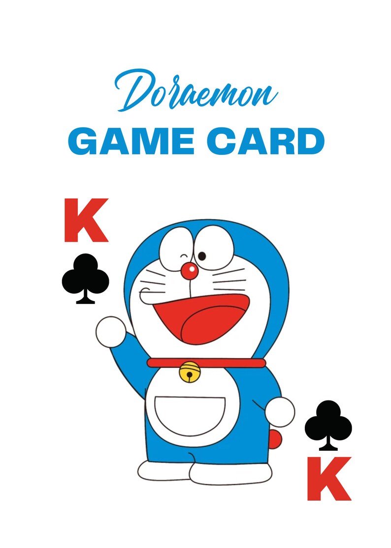 Printable Doraemon Game Cards, Drinking Game, Mind Games, Camping Game ...