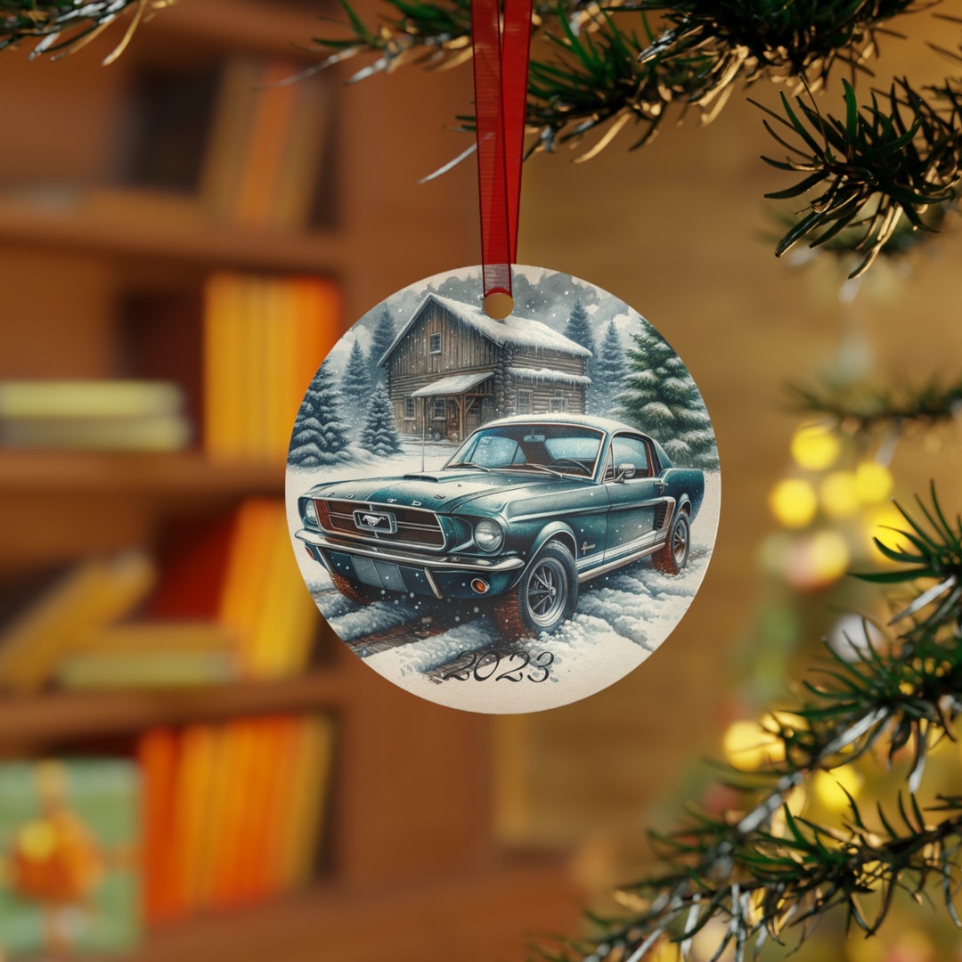 1965 Ford Mustang Christmas Ornament 1965 Ford Mustang - Etsy