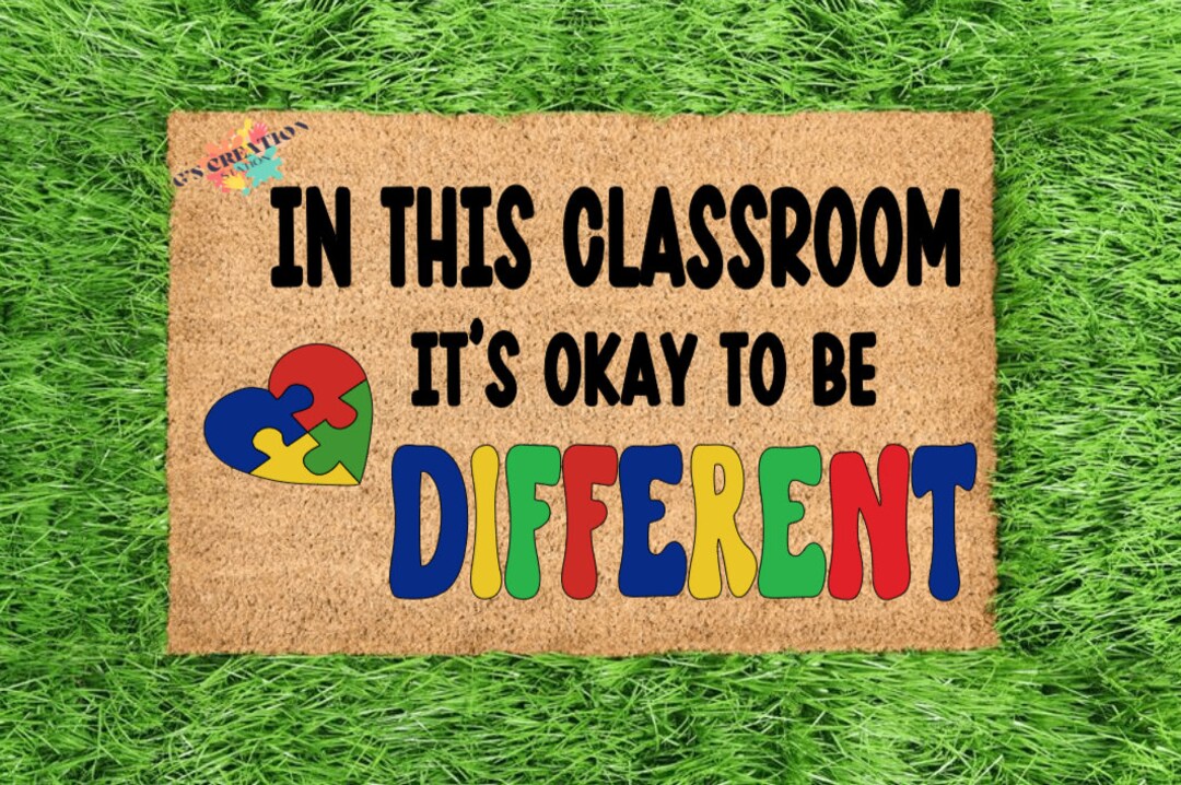 Autism Awareness Doormat | Awareness Doormat | Classroom Doormat | Back ...