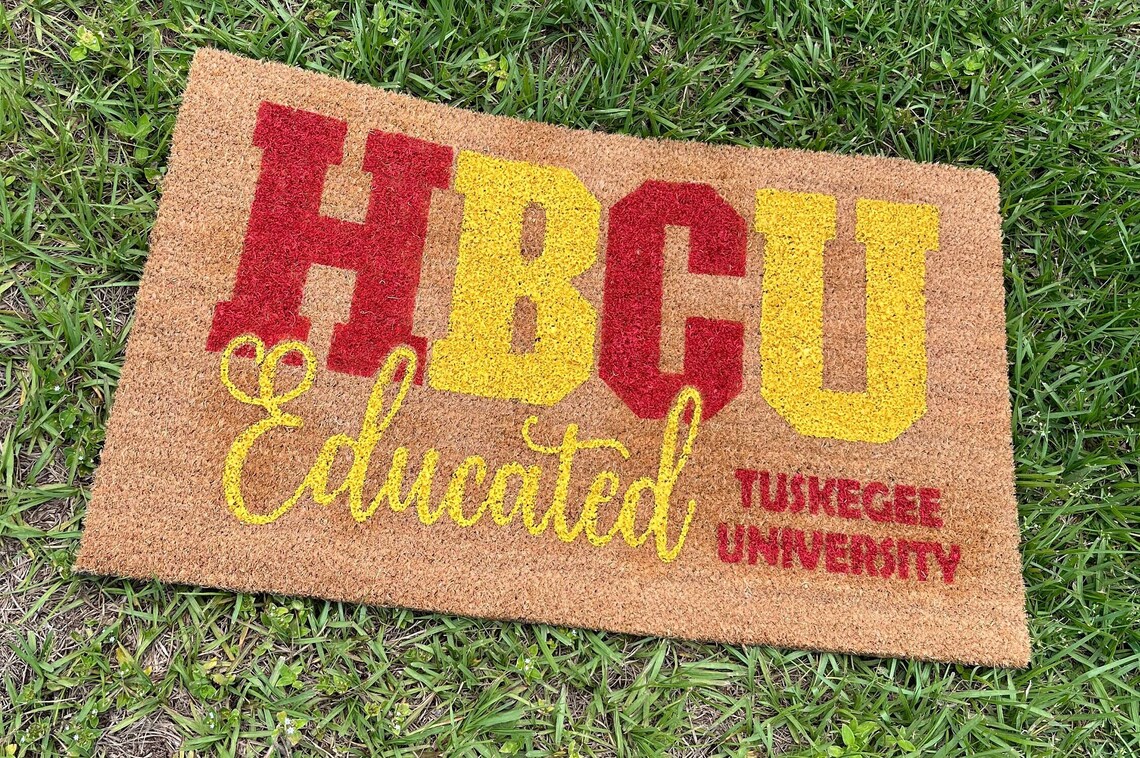 Tuskegee University | Personalized Doormat | Graduation Gift | HBCU ...