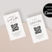 Birthday Wish List QR Code Insert Card Template (digital Download) - Etsy