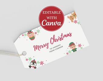 Printable Spanish Christmas Gift Tags Feliz Navidad Hang - Etsy