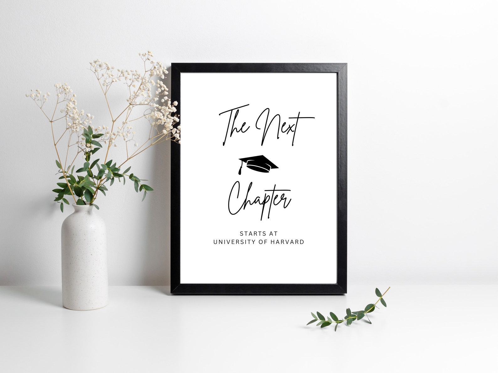 The Next Chapter Sign Template, Graduation Sign, College Sign ...