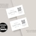Birthday Wish List QR Code Insert Card Template (digital Download) - Etsy