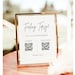 Bartender QR Code Tip Sign Template, Virtual Tips Sign, Venmo and Cash ...