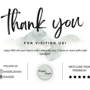 Birthday Wish List QR Code Insert Card Template (digital Download) - Etsy