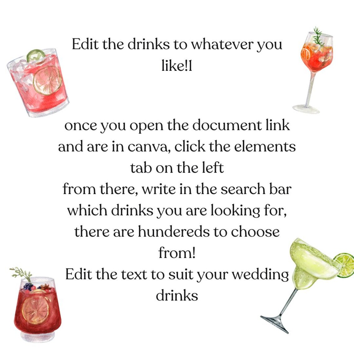 Etsy Wedding Bar Sign, Cocktail Bar Sign, Customisable Bar Sign ...