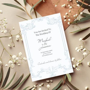 Baroque Invitation - Etsy