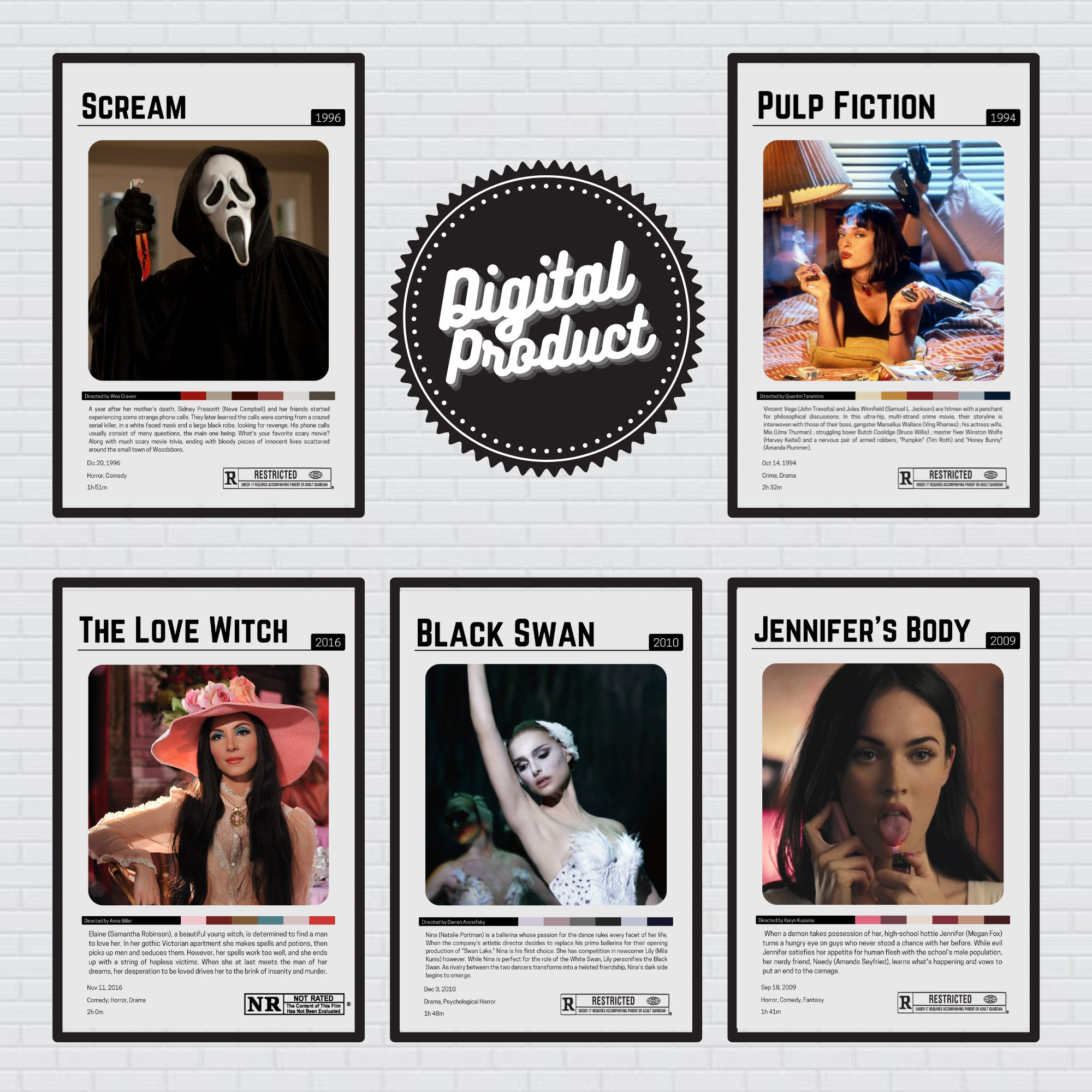 Custom Movie Poster / Choose Your Own Movie Cover / Digital Prints ...