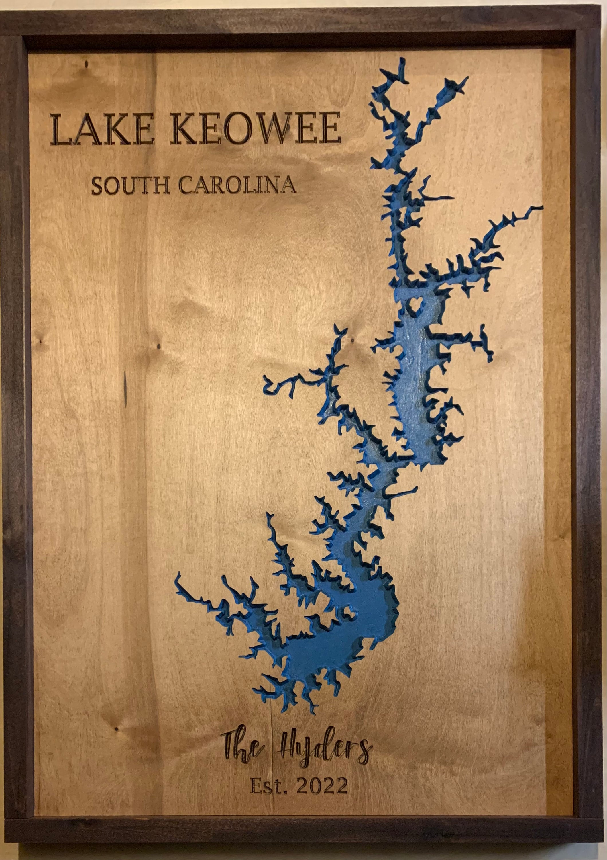 Custom Lake Sign - Etsy