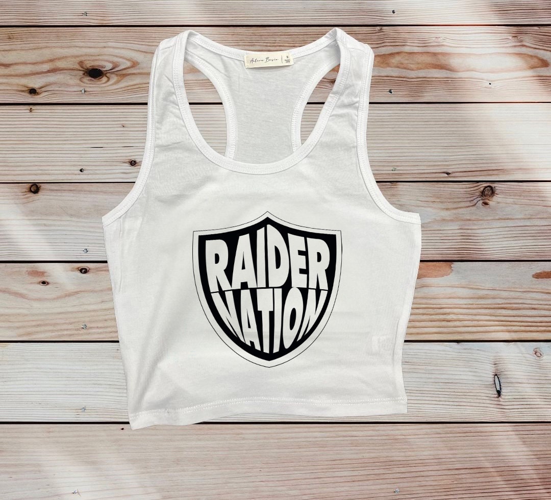 Raider Nation Cropped Tank Top - Etsy