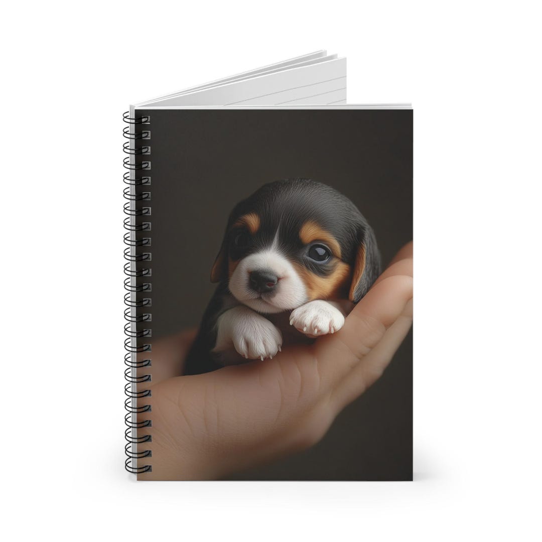 Cute Baby Animal Spiral Notebook,animal Notebook,spiral Journal,cute ...
