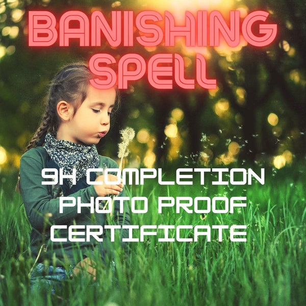 Banishing Spell - Etsy