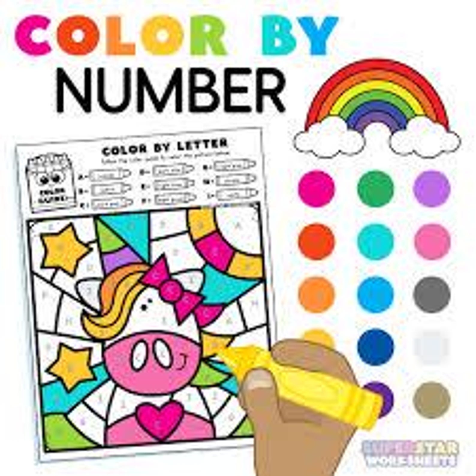 Color by Numbers - Etsy