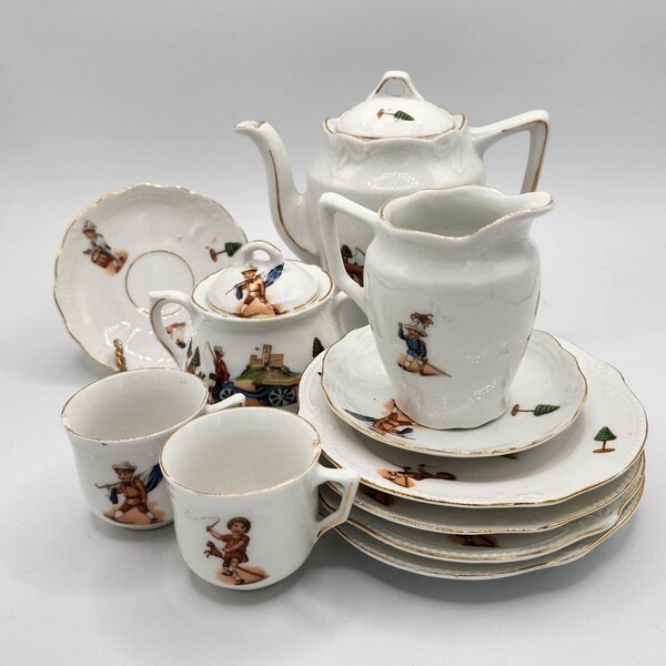 German Tea Set - Etsy
