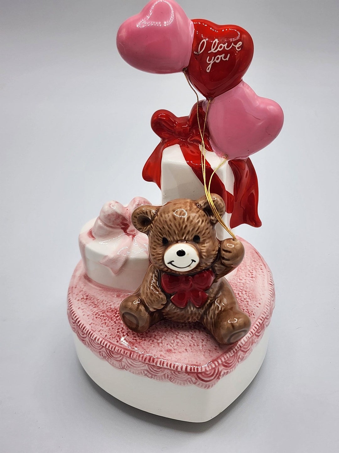 Adorable Vintage George Good Valentine Music Box | "i Love You" - Etsy