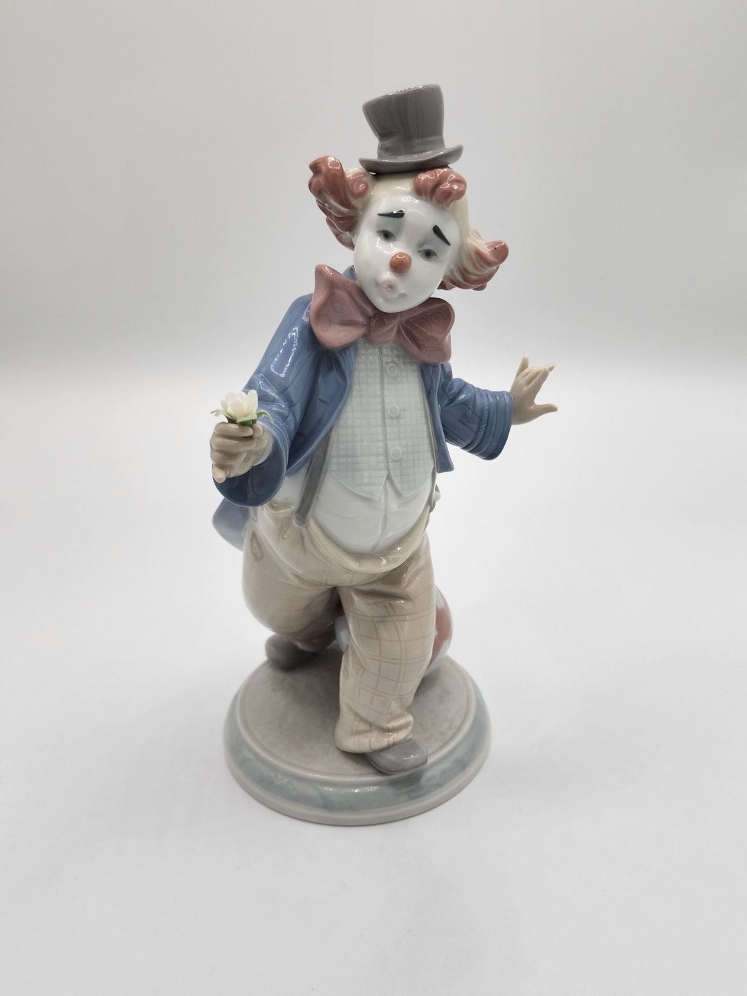 Large Clown Lladro "for A Smile" #6937 (no Box) - Retired Piece (no Box ...