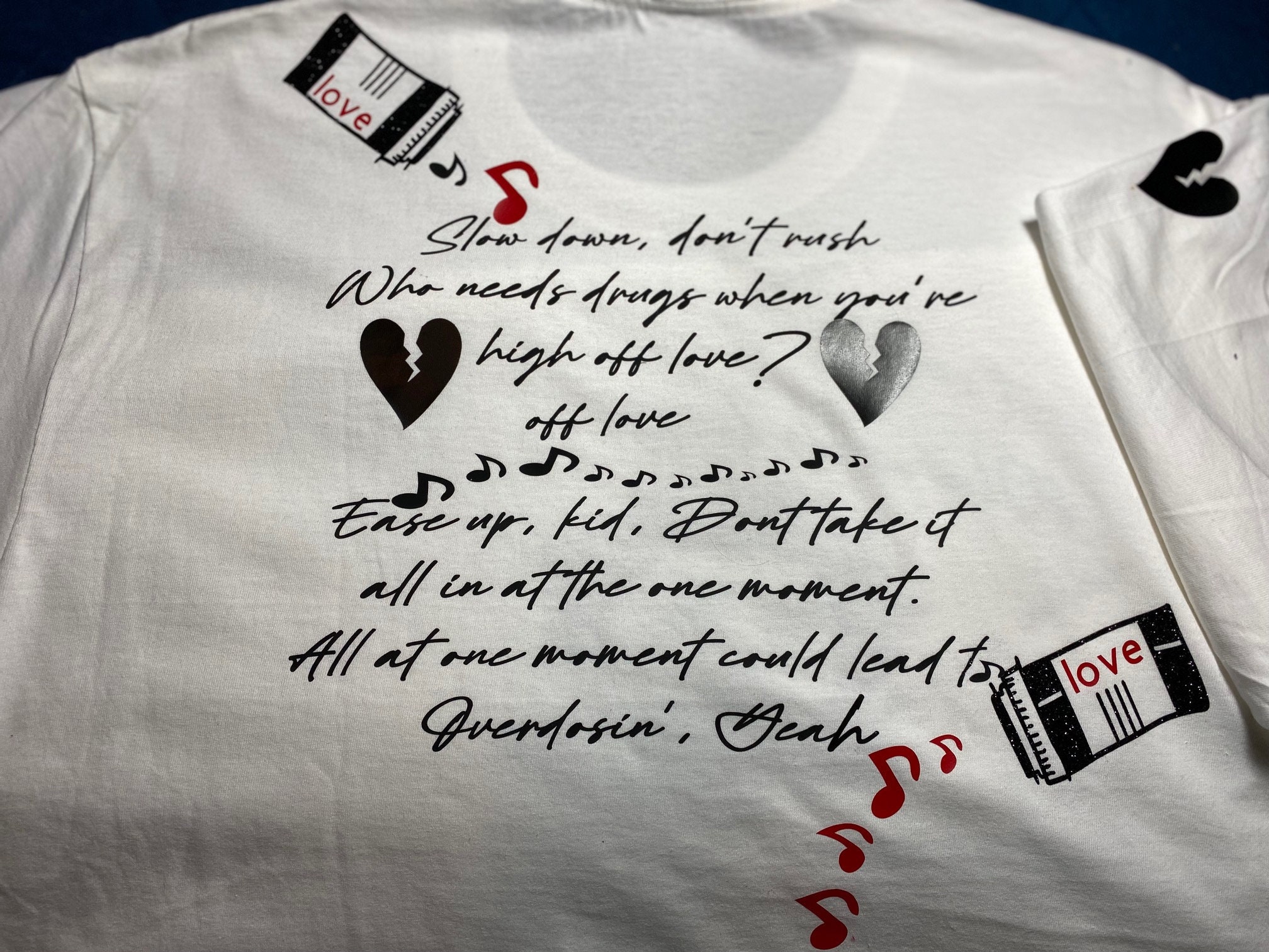 Rod Wave Costume Love Overdose Urban T Shirt - Etsy