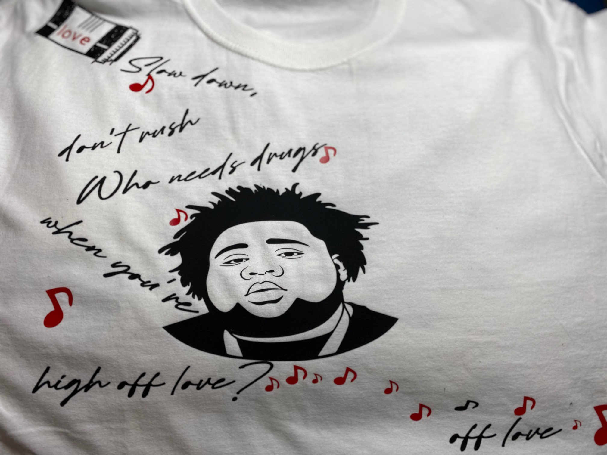 Rod Wave Costume Love Overdose Urban T Shirt - Etsy