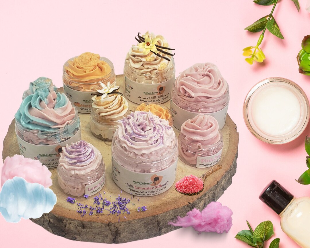 Whipped Body Butter Samples, Whipped Triple Butter, Shea Butter, Mango ...