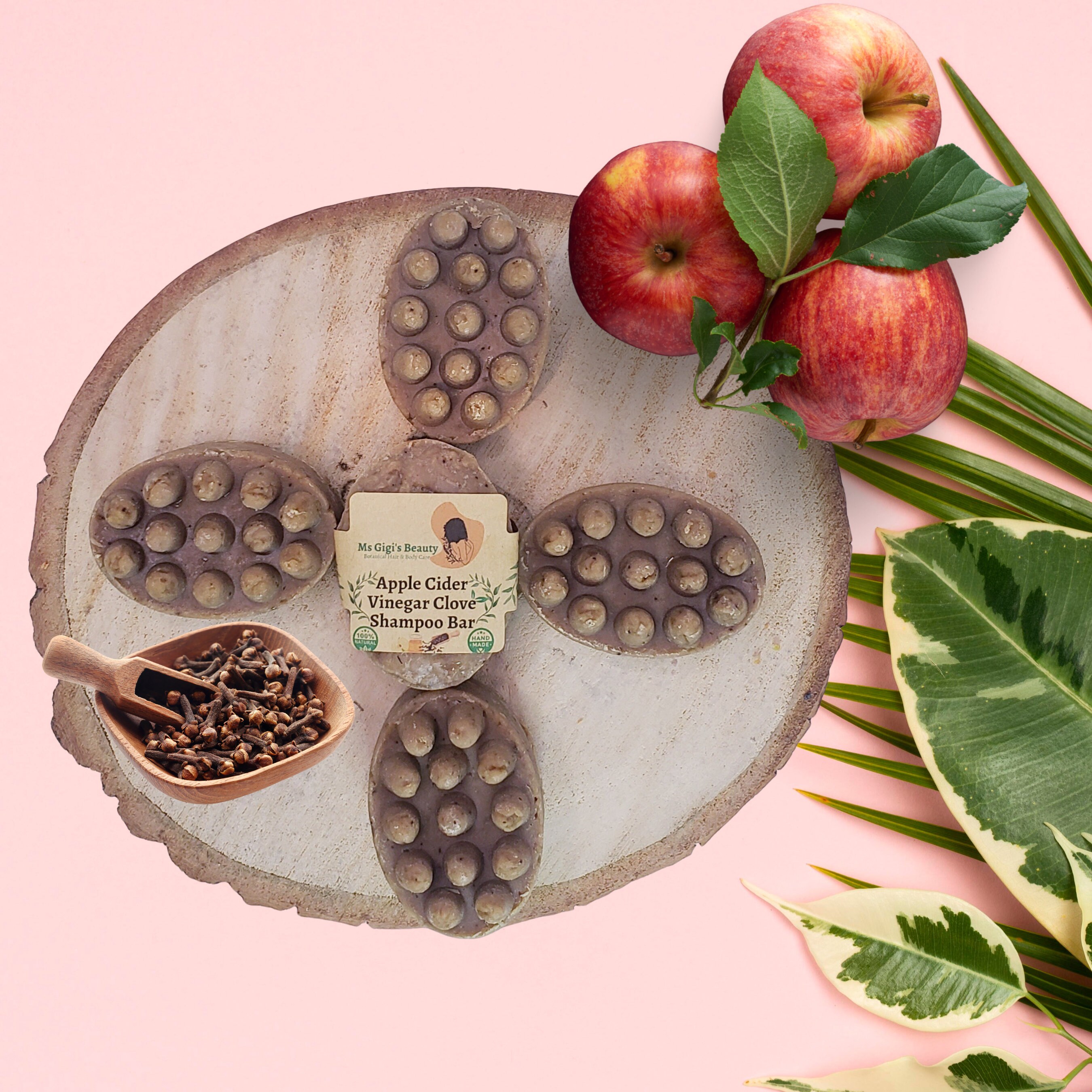 Apple Cider Vinegar Clove Shampoo Massage Bar: Natural Hair Growth - Etsy