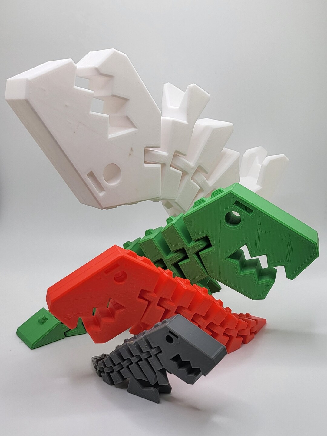 Flexi Rex Articulating Desk Toy - Etsy