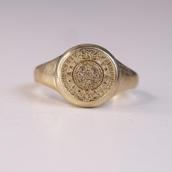 Aztec Ring - Etsy