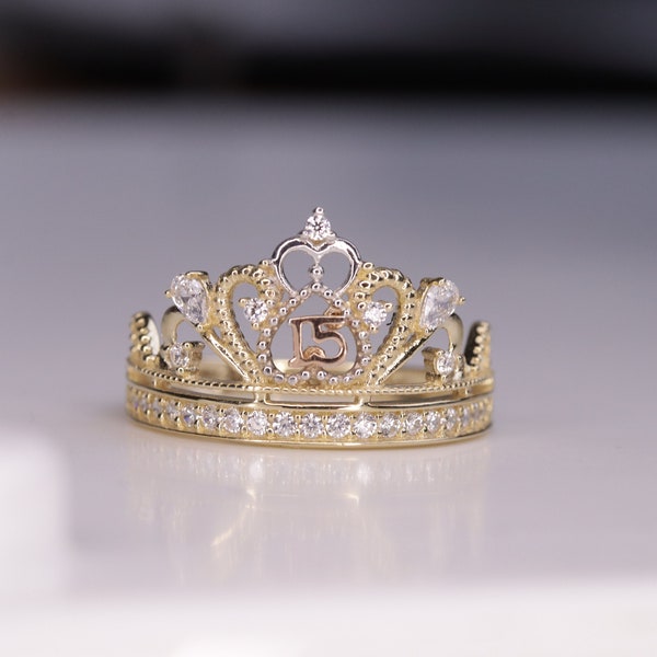 Quinceanera Ring and Bracelet - Etsy