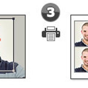 USA Passport Photos (2 Inch* 2 Inch) - 4 Copies - Etsy