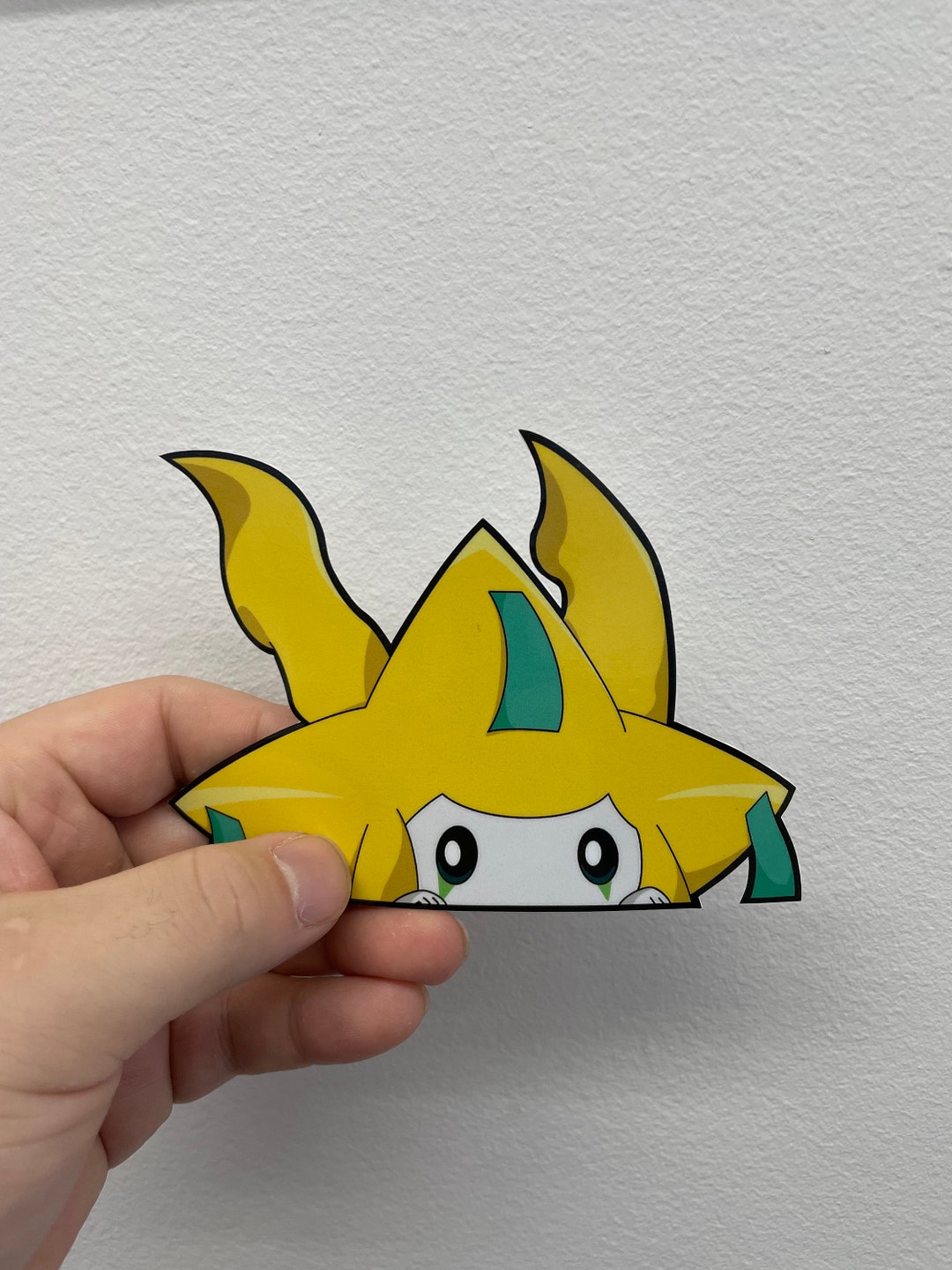 Jirachi Peeker Sticker - Etsy