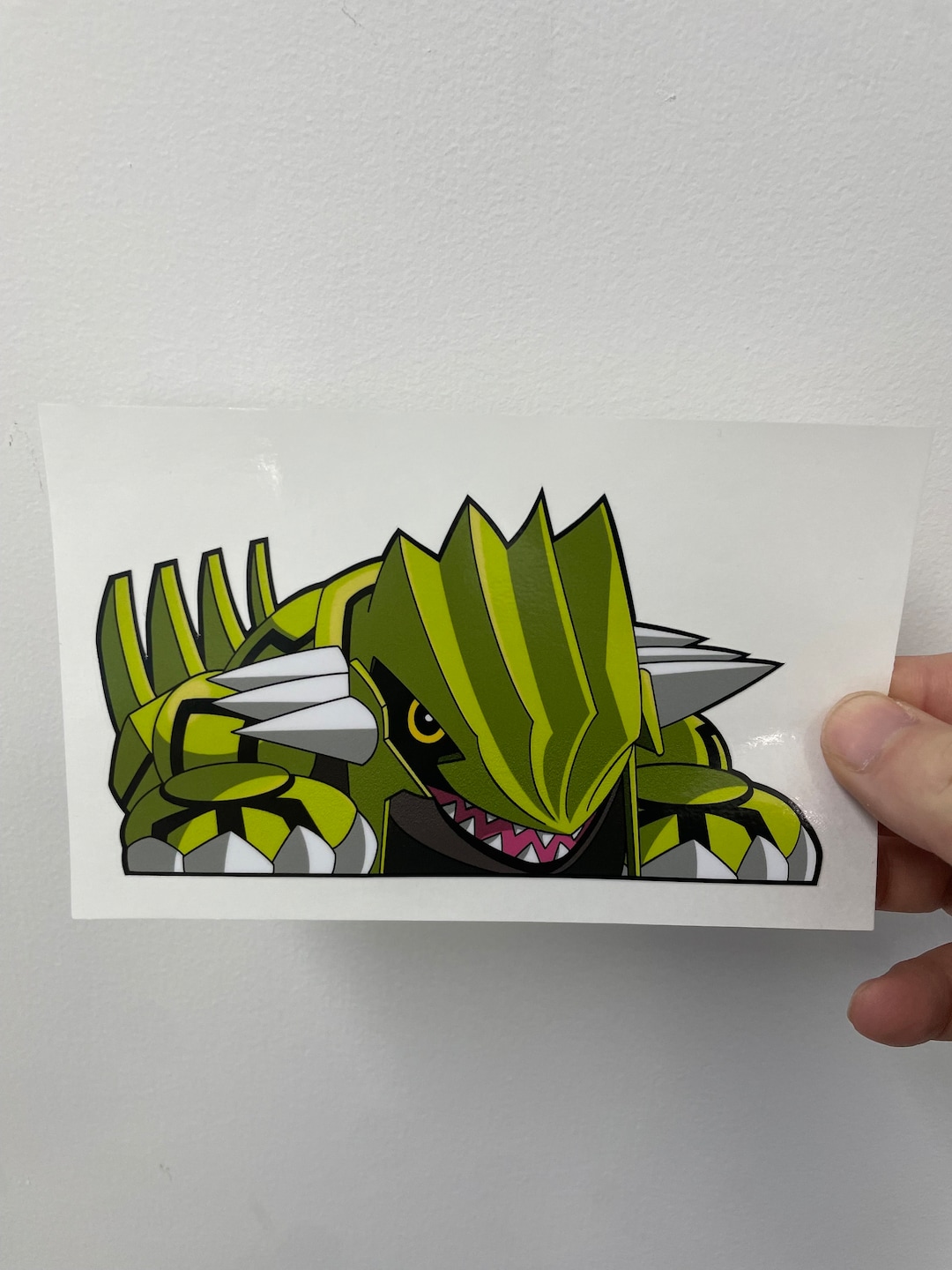 Shiny Groudon Peeker Sticker - Etsy