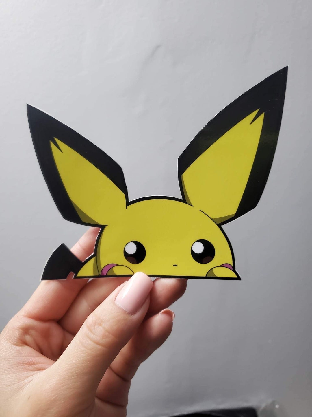 Pichu Peeker Sticker - Etsy