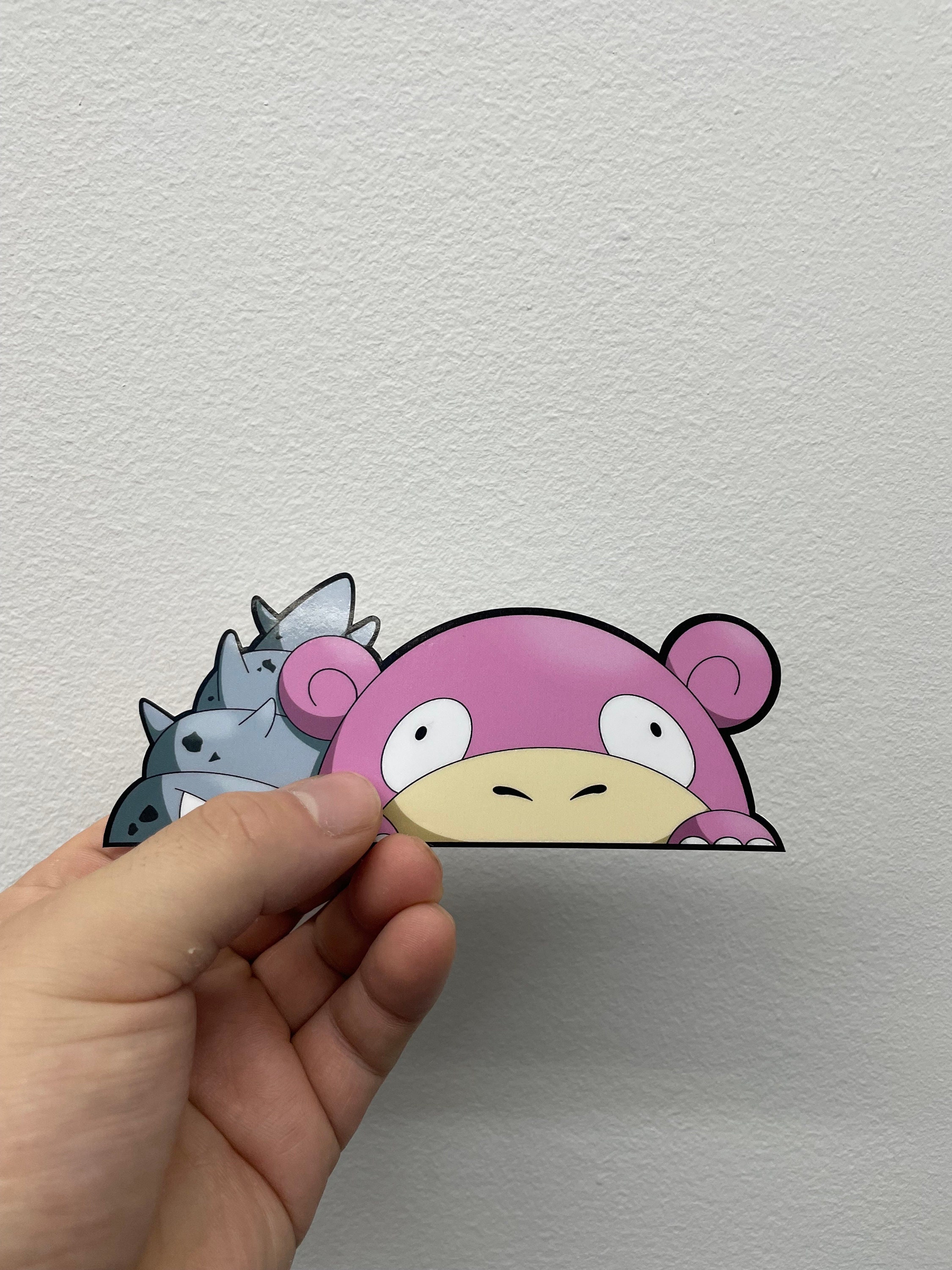 Slowbro Peeker Sticker - Etsy