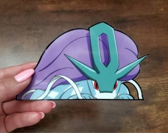 Shiny Charizard Peeker Sticker - Etsy