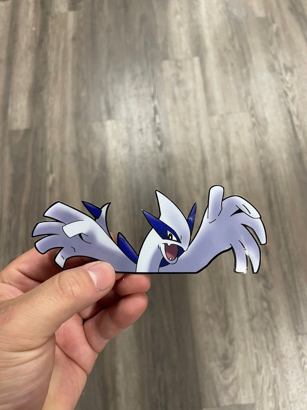 Lugia Peeker Sticker - Etsy