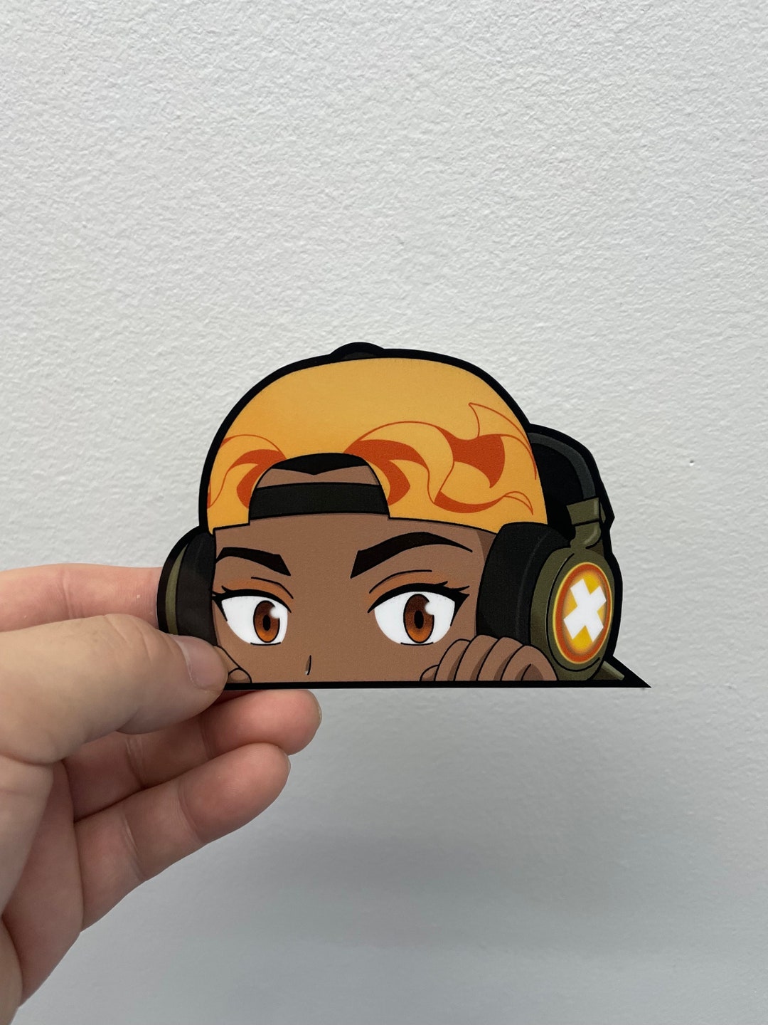 Explosives Agent Peeker Sticker - Etsy