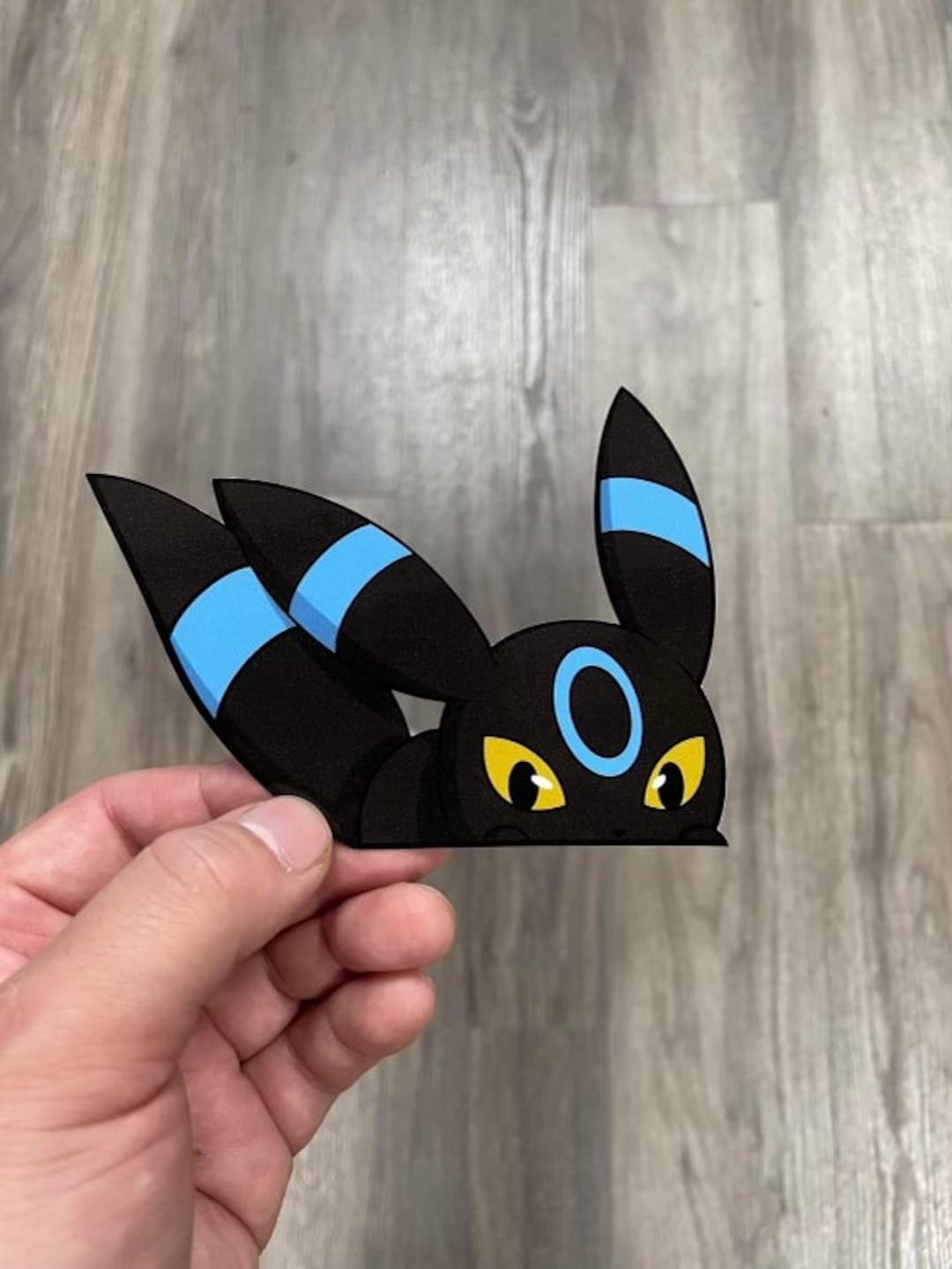 Shiny Umbreon Peeker Sticker - Etsy