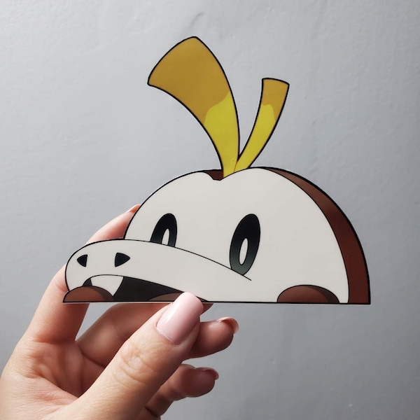 Peeker Sticker - Etsy